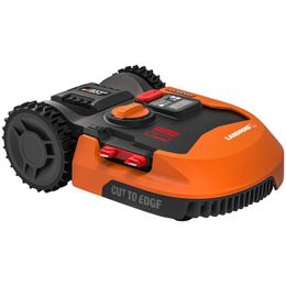 WORX Rasenm&auml;hroboter &raquo;Landroid L2000&laquo; Set, 2000m&sup2;, 20V/5Ah, 22cm/30-60mm, WiFi/Bluetooth, Cut to edge, PowerShare orange Regensensor: Um Spuren auf Deinem 