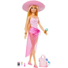 Barbie Anziehpuppe &raquo;Blonde mit Badeanzug und Strand-Accessoires&laquo; bunt Anziehpuppe