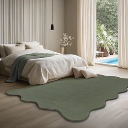 the carpet Teppich &raquo;Relax Scallop kuschelig & Super Soft,&laquo; wellenf&ouml;rmig Polyester