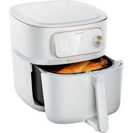 Philips Hei&szlig;luftfritteuse &raquo;Airfryer XXL Kombi HD9876/90, mit 8,3 l, Rapid CombiAir Technologie&laquo; 2200 W Fassungsverm&ouml;gen 8,3 l 22 Kochfunktionen, QuickClean 