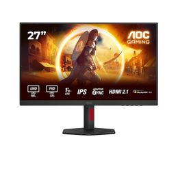 AOC Gaming-Monitor &raquo;U27G4R&laquo; 68,4 cm/27 &prime;&prime; 3840 x 2160 px UHD 1 Reaktionszeit 160 Hz UHD / Dual Frame, neigbar, Monitor f&uuml;r Konsolen-Gaming, HDMI 2.1 