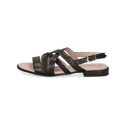 Caprice Damen Riemchensandale &raquo; Sandalen Nappaleder&laquo; schwarz 37