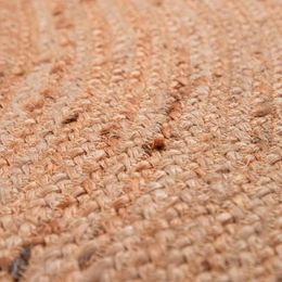 Paco Home Teppich &raquo;Skive 687&laquo; rechteckig 13 mm H&ouml;he handgeflochten, Kreis Muster, Naturfaser, auch als L&auml;ufer beige Jute