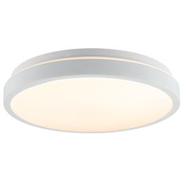 Brilliant LED Deckenleuchte &raquo;Livas&laquo; LED-Modul 1 Stk. Warmwei&szlig; &Oslash; 33 cm, 2600 lm, 3000 K, mit Pr&auml;senzsensor, wei&szlig;