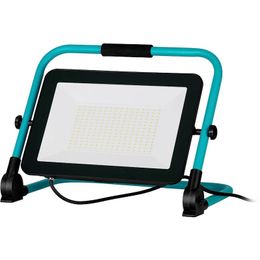 Eglo LED Wandstrahler &raquo;Avelar Strahler, tragbare Arbeitsleuchte, Arbeitsscheinwerfer, IP65&laquo; LED-Modul 1 Stk. Neutralwei&szlig; Stehleuchte - L36 x B22 x H38