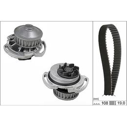 INA Wasserpumpe + Zahnriemensatz 530 0717 30 f&uuml;r SKODA VW SEAT AUDI 052121004X 052109119 052121019
