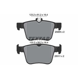 TEXTAR Bremsbelagsatz, Scheibenbremse 2500901 links rechts f&uuml;r SKODA VW (SVW) SEAT (FAW) CUPRA AUDI 5Q0698451AC 5Q0698451AH 5Q0698451AG