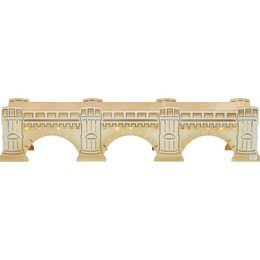 LED Schwibbogen &raquo;Erh&ouml;hung Augustusbr&uuml;cke exklusiv&laquo; 55x12x10,5 cm (BxHxT) Holz teilmassiv