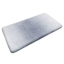 OTTO home Badematte &raquo;Utta&laquo; H&ouml;he 25 mm rutschhemmend beschichtet schnell trocknend Badteppich, getuftet, mit modernem Farbverlauf, flauschig, hochflor 