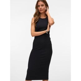 V&eacute;ro Moda Vero Moda Damen Maxikleid &raquo;VMLAVENDER SL CALF DRESS NOOS&laquo; Sommerkleid schwarz XS, N-Gr