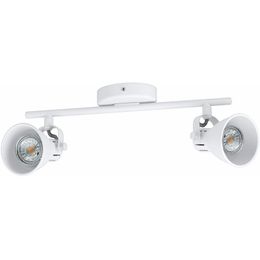 Eglo Deckenspot &raquo;SERAS 1&laquo; GU10 Warmwei&szlig; LED Deckenleuchte, LED Deckenlampe, wei&szlig;, Leuchtmittel inkl. wei&szlig;