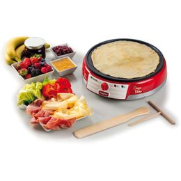 Ariete Cr&ecirc;pesmaker &raquo;Party Time rot 202R&laquo; 1000 W &Oslash; 30 cm rot