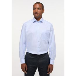 Eterna Herren Langarmhemd &raquo;COMFORT FIT&laquo; NON IRON (b&uuml;gelfrei) blau 45, Normalgr&ouml;&szlig;en