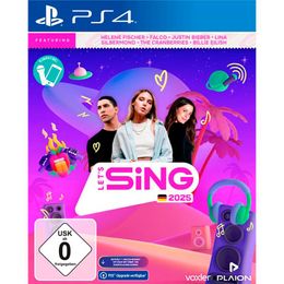 Ravenscourt Spielesoftware &raquo;Let's Sing 2025 German Version&laquo; PlayStation 4 transparent