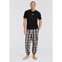 BOSS Herren BOSS Pyjama &raquo;Easy Long Set TShirt&laquo; Set, 2 tlg. M