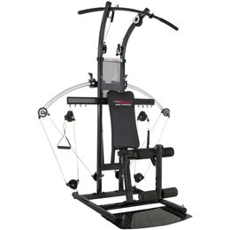 Finnlo by Hammer Kraftstation &raquo;Bio Force&laquo; Seilzug, Butterflystange, Latzug, Beinpresse und mehr, max. Benutzergewicht 135 kg, max. Trainingsgewicht 