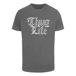 MisterTee Herren MisterTee T-Shirt &raquo;MisterTee Thug Life Wording Tee&laquo; 1 Stk. XS
