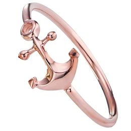 CAI Ca&iuml; Damen CA&Iuml; Fingerring &raquo;925/- Sterling Silber rotvergoldet Anker&laquo; rot