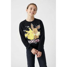 name it Damen Sweatshirt &raquo;NKFJYD POKEMON NREG SWEAT BRU SKY&laquo;, mit gro&szlig;em Pok&eacute;mon-Motiv 116