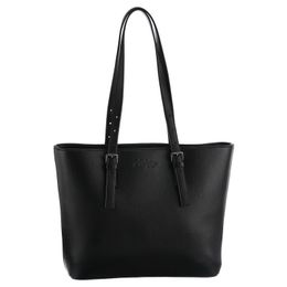 Aniston Accessoires Damen Aniston ACCESSOIRES Shopper &raquo;Big Smith Black&laquo; Handtasche Tragetasche schwarz