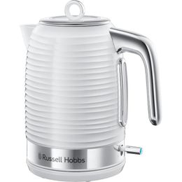Russell Hobbs Wasserkocher &raquo;Inspire 24360-70&laquo; 1,7 l 2400 W herausnehmbarer Kalkfilter, energiesparend wei&szlig; Wasserkocher