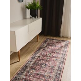 benuta Basic L&auml;ufer f&uuml;r Flur George Multicolor 80x240 cm