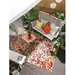 benuta Nest In- & Outdoor-Teppich Noelia Multicolor 120x170 cm - Teppich f&uuml;r Balkon, Terrasse & Garten