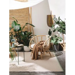 benuta Pure In- & Outdoor-Teppich Fion Beige/Gr&uuml;n 200x300 cm - Teppich f&uuml;r Balkon, Terrasse & Garten