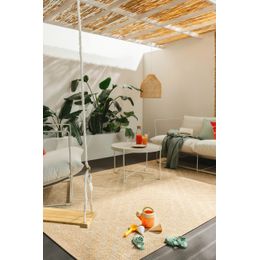 benuta Nest In- & Outdoor-Teppich Como Hellbraun 240x340 cm - Teppich f&uuml;r Balkon, Terrasse & Garten