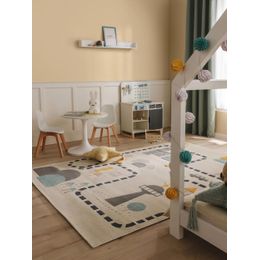 Lytte Kinderteppich Juno Beige 120x170 cm - Teppich f&uuml;r Kinderzimmer