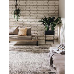 benuta Nest In- & Outdoor-Teppich Artis Anthrazit 240x340 cm - Teppich f&uuml;r Balkon, Terrasse & Garten