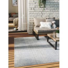 benuta Nest In- & Outdoor-Teppich Kiano Multicolor/Blau 240x340 cm - Teppich f&uuml;r Balkon, Terrasse & Garten