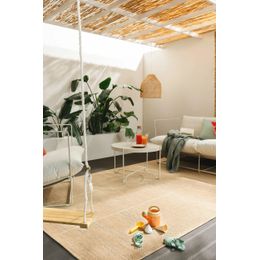 benuta Nest In- & Outdoor-Teppich Como Hellbraun 200x290 cm - Teppich f&uuml;r Balkon, Terrasse & Garten