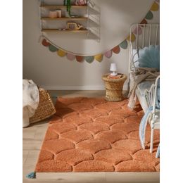 Lytte Waschbarer Kinderteppich Undine Orange 140x200 cm - Waschbarer Teppich f&uuml;r Kinderzimmer