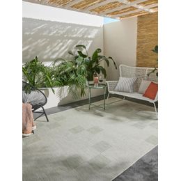 benuta Nest In- & Outdoor-Teppich Bronco Mint 80x150 cm - Teppich f&uuml;r Balkon, Terrasse & Garten
