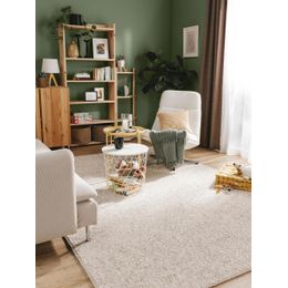 benuta Nest Waschbarer Kurzflor Teppich Enzo Multicolor 200x290 cm - Bunter Teppich f&uuml;r Wohnzimmer