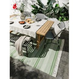 benuta Nest In- & Outdoor-Teppich Siena Gr&uuml;n 160x230 cm - Teppich f&uuml;r Balkon, Terrasse & Garten