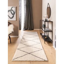 benuta Nest L&auml;ufer f&uuml;r Flur Benno Cream 80x240 cm