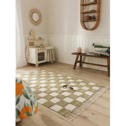 Lytte Kinderteppich Caro Gr&uuml;n 160x230 cm - Teppich f&uuml;r Kinderzimmer