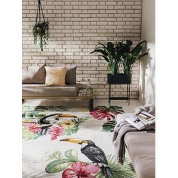 benuta Nest In- & Outdoor-Teppich Artis Multicolor 120x180 cm - Teppich f&uuml;r Balkon, Terrasse & Garten