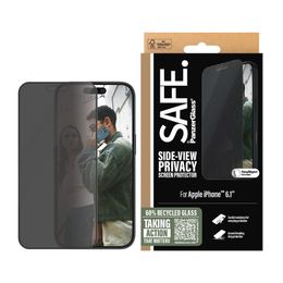 SAFE by PanzerGlass Displayschutzglas &raquo;Side-View Privacy Screen Protection&laquo; f&uuml;r Apple iPhone 16;Apple iPhone 15 1 Stk. tlg. Displayschutzfolie, 
