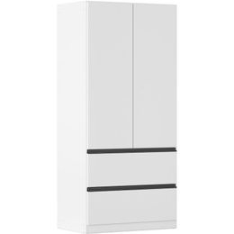 Rauch Dreht&uuml;renschrank &raquo;Kleiderschrank Schrank Garderobe COSTA in den Breiten 91/136/181 cm&laquo; in 3 Ausstattungen BASIC/CLASSIC/PREMIUM, viel Platz, 