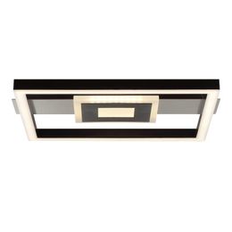 Brilliant LED Deckenleuchte &raquo;Baldo&laquo; LED-Modul 1 Stk. Warmwei&szlig; 28 x 30 cm, 2200 lm, 3000 K, dimmbar, schwarz matt