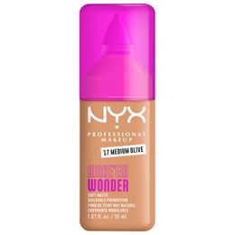 Nyx Cosmetics Nyx Professional Makeup Unisex NYX PROFESSIONAL MAKEUP Foundation &raquo;Make 'EM Wonder Foundation&laquo; perfekter No-Makeup-Makeup-Look bis zum Full Glam