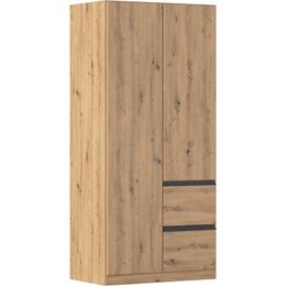 Rauch Dreht&uuml;renschrank &raquo;Kleiderschrank Schrank Garderobe W&auml;scheschrank COSTA Breite 91 cm&laquo; in 3 Ausstattungen BASIC/CLASSIC/PREMIUM, Breite 91 cm 