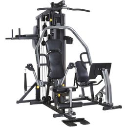 Horizon Fitness Kraftstation &raquo;Torus 5&laquo; 1 Gewichtsbl&ouml;cke Latzug, Beinpresse, Kabelzug und mehr, max. Benutzergewicht 150 kg, max. Trainingsgewicht 80 kg schwarz 