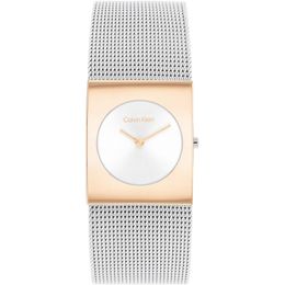 Calvin Klein Damen Quarzuhr &raquo;CK PULSE 26 mm&laquo; Armbanduhr, Damenuhr, analog, Edelstahlarmband silber