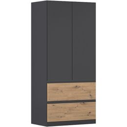 Rauch Dreht&uuml;renschrank &raquo;Kleiderschrank Schrank Garderobe COSTA in den Breiten 91/136/181 cm&laquo; in 3 Ausstattungen BASIC/CLASSIC/PREMIUM, viel Platz, 