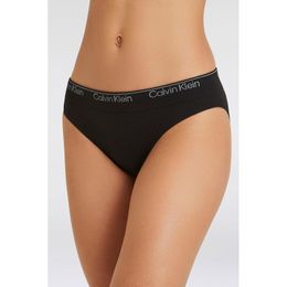 Calvin Klein Underwear Damen Bikinislip &raquo;BIKINI&laquo; mit CK-Logo am Bund schwarz XS (34)