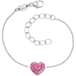 Herzengel Damen Armband &raquo;Glitzerherz&laquo; Made in Germany bunt